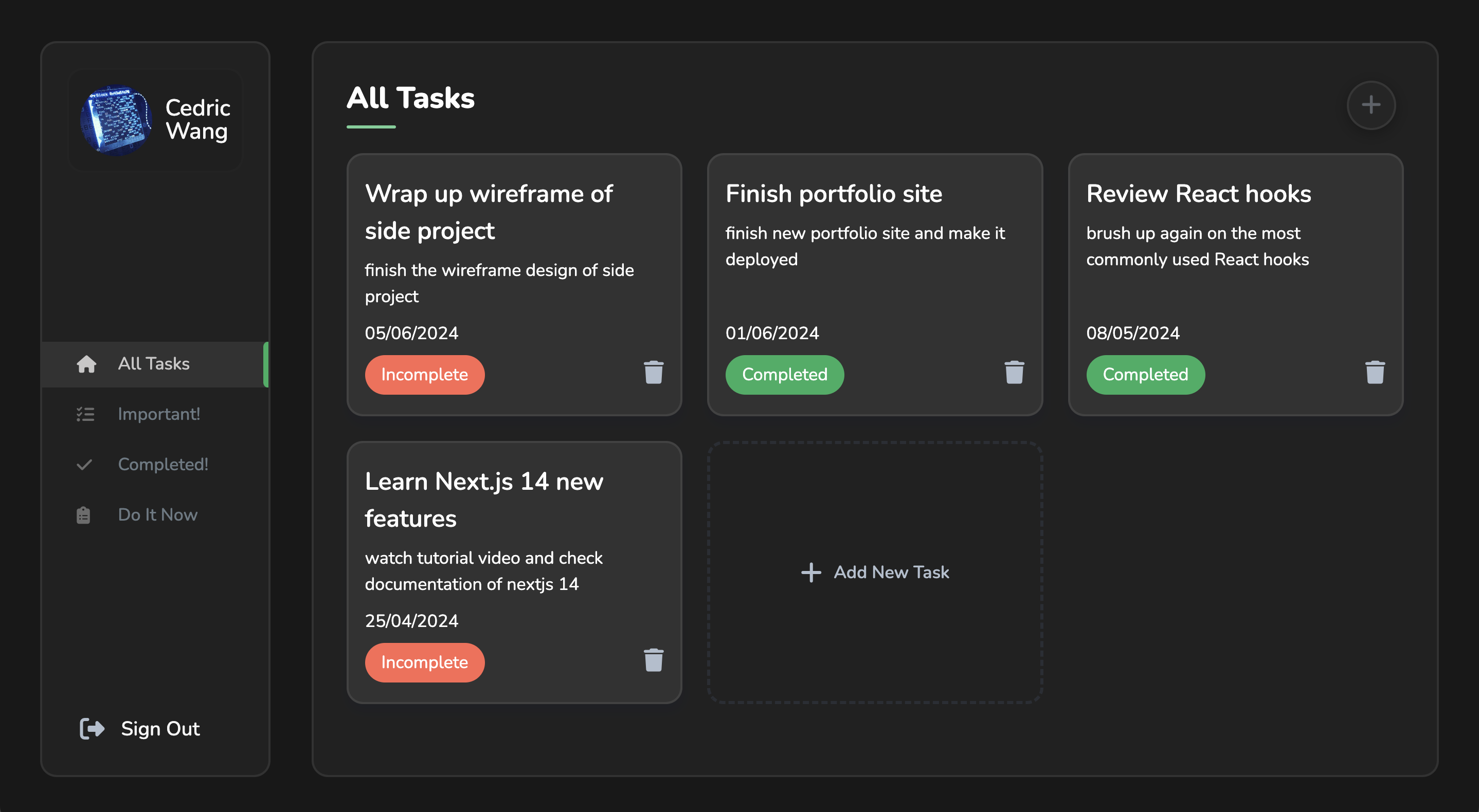 Tianwei Wang Portfolio